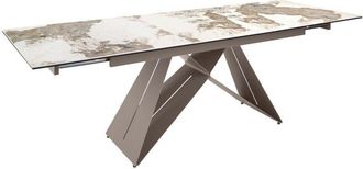 Angel Cerdá Table à manger rectangulaire marbre porcelaine Table à manger rectangulaire marbre porcelaine