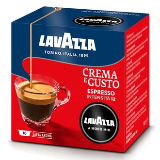 LavAzza A Modo Mio Crema e Gusto, Kaffee, Kaffeekapseln, Gemahlener R&ouml;stkaffee, 160 Kapseln