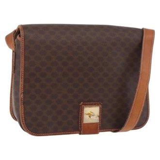 Celine Sac bandouli&egrave;re vintage doccasion - Femme - Pre-owned - Brun - Taille: ONE Size