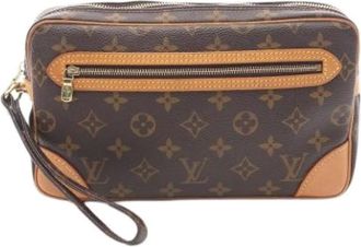 Louis Vuitton unisex, Pre-owned, Brun, Taille: ONE Size Pochette Vintage en Toile Pre-owned