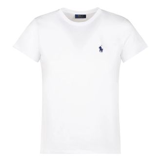 Polo Ralph Lauren Knit T-Shirt - - Tops - Damen - Wei&szlig; - L
