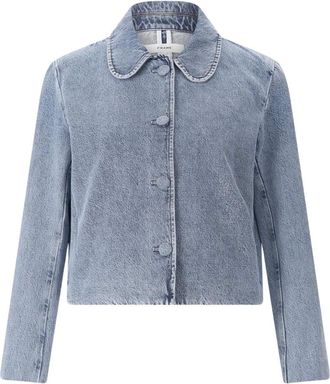 Frame Denim Femme, Vestes, Bleu, Taille: 42 FR Denim Vestes