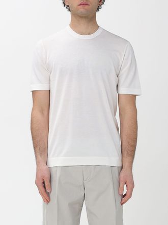 Drumohr T-Shirt DRUMOHR Herren Farbe Wei&szlig;