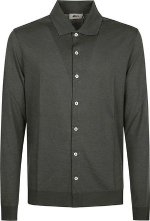 Altea Homme, Chemises, Gris, Taille: L Julius Long Sleeve Shirt