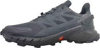 Salomon Supercross 4 417362, Mens Running Shoes, Black, 45 1/3 EU