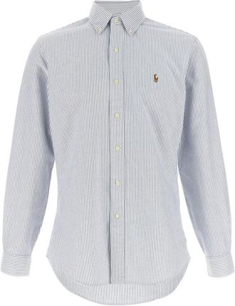 Polo Ralph Lauren Homme, Chemises, Bleu, Taille: 2XL Oxford Cotton Shirt