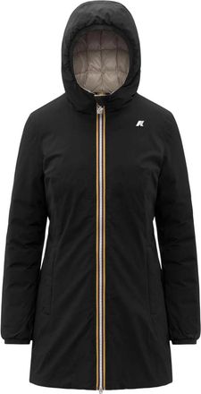 K-Way Manteau Au Genou - Noir
