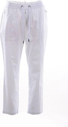 Dolce & Gabbana Homme, Pantalons, Blanc, Taille: M Pantalon de sport
