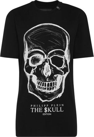 Philipp Plein Femme, Tops, Noir, Taille: 36 FR T-Chemises