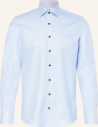 Stenströms Hemd Slimline Fit blau