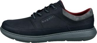 Bugatti Herren Low-Top Sneaker, Männer Halbschuhe,schnürschuhe,schnürer,straßenschuhe,Strassenschuhe,Sportschuhe,schwarz (1000),40 EU / 6.5 UK