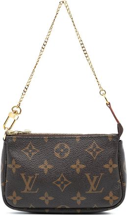 Louis Vuitton Crossbody Bags - Monogram Mini Pochette Accessoires - Gr. unisize - in Braun - f&uuml;r Damen