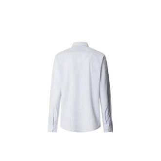 Hackett Chemise &agrave; rayures en coton m&eacute;lang&eacute;
