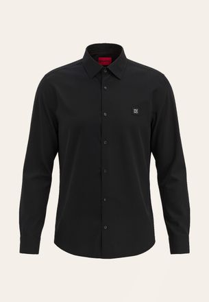 HUGO BOSS Hugo Hemd Ermo Slim Fit schwarz