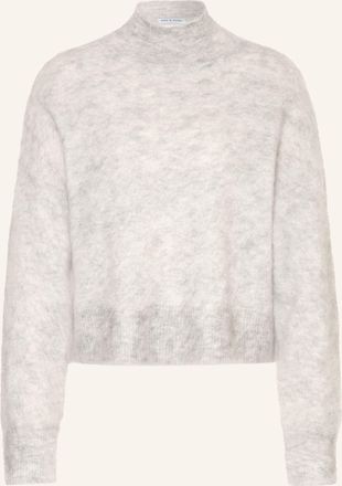 Mrs & Hugs Mrs & Hugs Pullover Mit Mohair grau