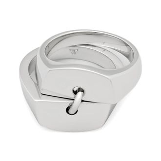 Tom Wood Juci Ring - - Accessories - Herren - Grau - 62 MM