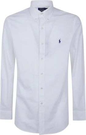 Polo Ralph Lauren Homme, Chemises, Blanc, Taille: M Chemise Sport Manches Longues