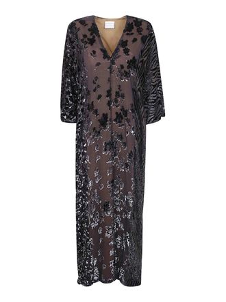Pierre-Louis Mascia Maxikleid - Braun