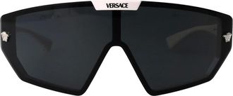 Versace unisex, Accessoires, Blanc, Taille: 47 MM Lunettes de soleil &eacute;l&eacute;gantes 0Ve4461