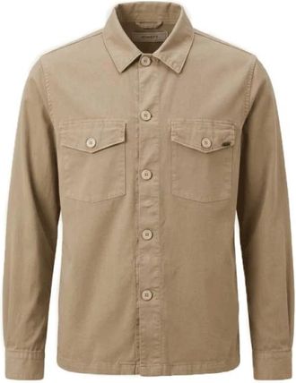 40weft 40Weft, Homme, Chemises, Beige, Taille: S Casual Chemises