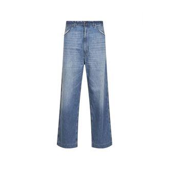 Maison Margiela Wide-Leg Jeans - - Jeans - Damen - Blau - XS