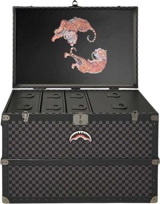 Sprayground Sprayground, unisex, Valises, Noir, Taille: ONE Size Henny Treasure Fashion Chest