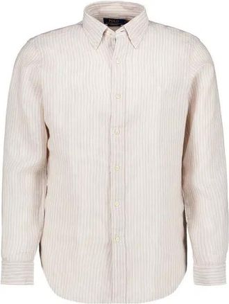 Polo Ralph Lauren Herren Hemd beige gestreift