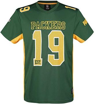 Majestic Green Bay Packers NFL Players Poly Mesh Tee/T Shirt Green - M
