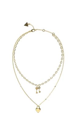 Guess Guess JUBN04216JWYGT-U Herz und Schl&uuml;ssel Halskette