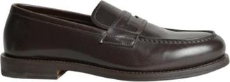 Henderson Baracco Homme, Chaussures, Brun, Taille: 42 EU Mocassin en cuir brillant