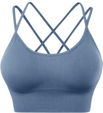 Generic Soutien-gorge sans armatures push-up sans coutures confortable maintien solide Soutien-gorge élégant bords ondulés séduisant sans coutures confortable