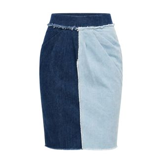 Dolce & Gabbana Jupe en jean - Femme - Jupes - Bleu - Taille: 36 FR