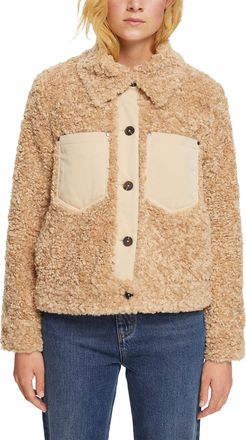 Esprit Damen 092EE1G343 Blazer, 295/CREAM BEIGE, XS