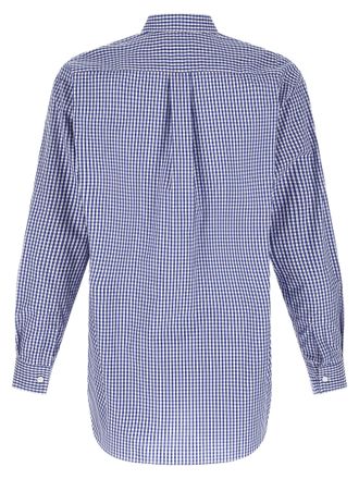 Comme Des Gar&ccedil;ons Mens Blue Cotton Blouse