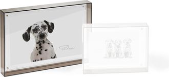 Philippi PÜNKTCHEN Fotorahmen - Acryl (Rauchgrau, Bildformat: 15 x 20 cm - A4)