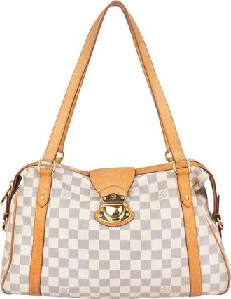 Louis Vuitton Crossbody Bags - Louis Vuitton Damier Azur Monogram Stresa Shoulder - Gr. unisize - in Weiß - für Damen
