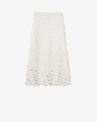 Isabel Marant Jupe Ryesha - Femme - Blanc - Taille38 - Isabel Marant
