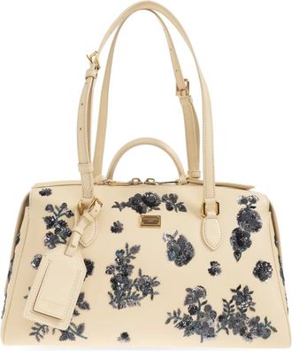 Dolce & Gabbana Femme, Sacs, Beige, Taille: ONE Size Sacs &agrave; main
