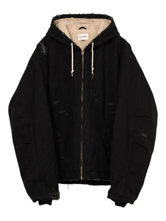 Bows & Arrows Jacke im Distressed-Look - Schwarz