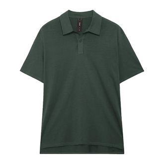 Ecoalf Mario Technisches Piqu&eacute;-Poloshirt - - Tops - Herren - Gr&uuml;n - L