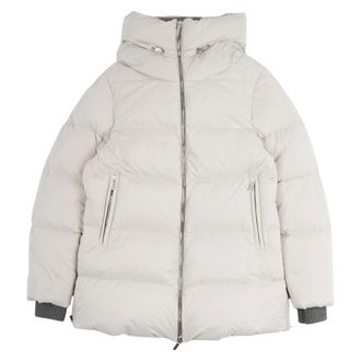 Moorer Femme, Vestes, Beige, Taille: 38 FR Carinzia Down Jacket