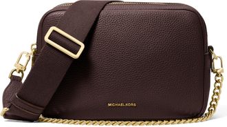 Michael Kors MD DBLZP CHN CAMERA XBODY CHOCOLATE