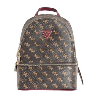 Guess Femme, Sacs, Brun, Taille: ONE Size Follie Backpack