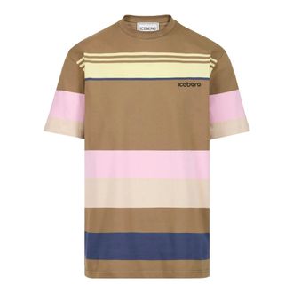 Iceberg Homme, Tops, Multicolore, Taille: M T-shirt Coupe D&eacute;contract&eacute;e