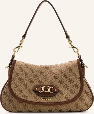 Guess Schultertasche Samantha braun