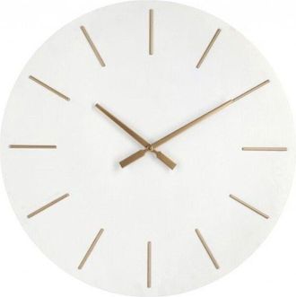 BIZZOTTO Horloge murale Timeline blanche 60 cm