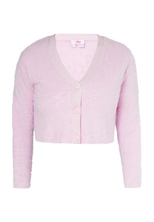 Mymo Strickjacke Damen Rosa