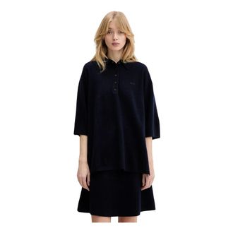 Gestuz GZmanzi Polo Pullover - - Dresses - Damen - Blau - L