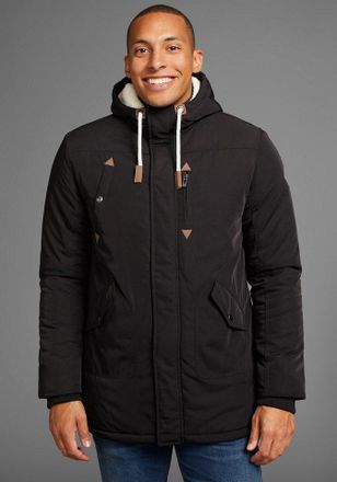 Bruno Banani Winterjacke modischer Stil, taillierte Passform, mit Kapuze, mit Kordelz&uuml;gen