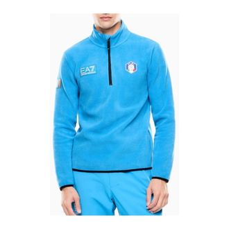 Emporio Armani Emporio Armani Ea7, Damen, Sweatshirts & Hoodies, Blau, MGr&ouml;&szlig;e